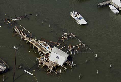 Hurricane Isabel Damage